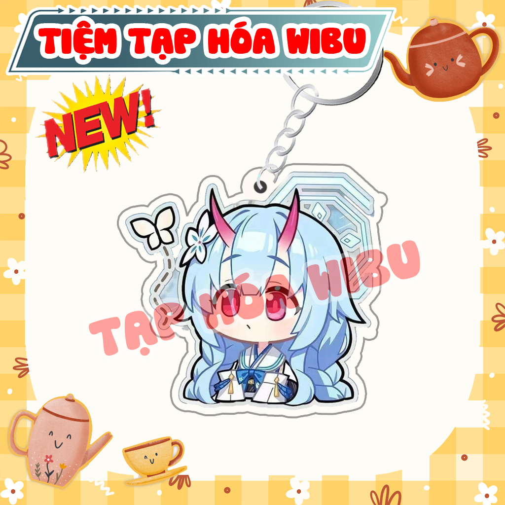 Móc Khóa Keychain Blue Archive Acrylic Takanashi Hoshino Sunaokami ...