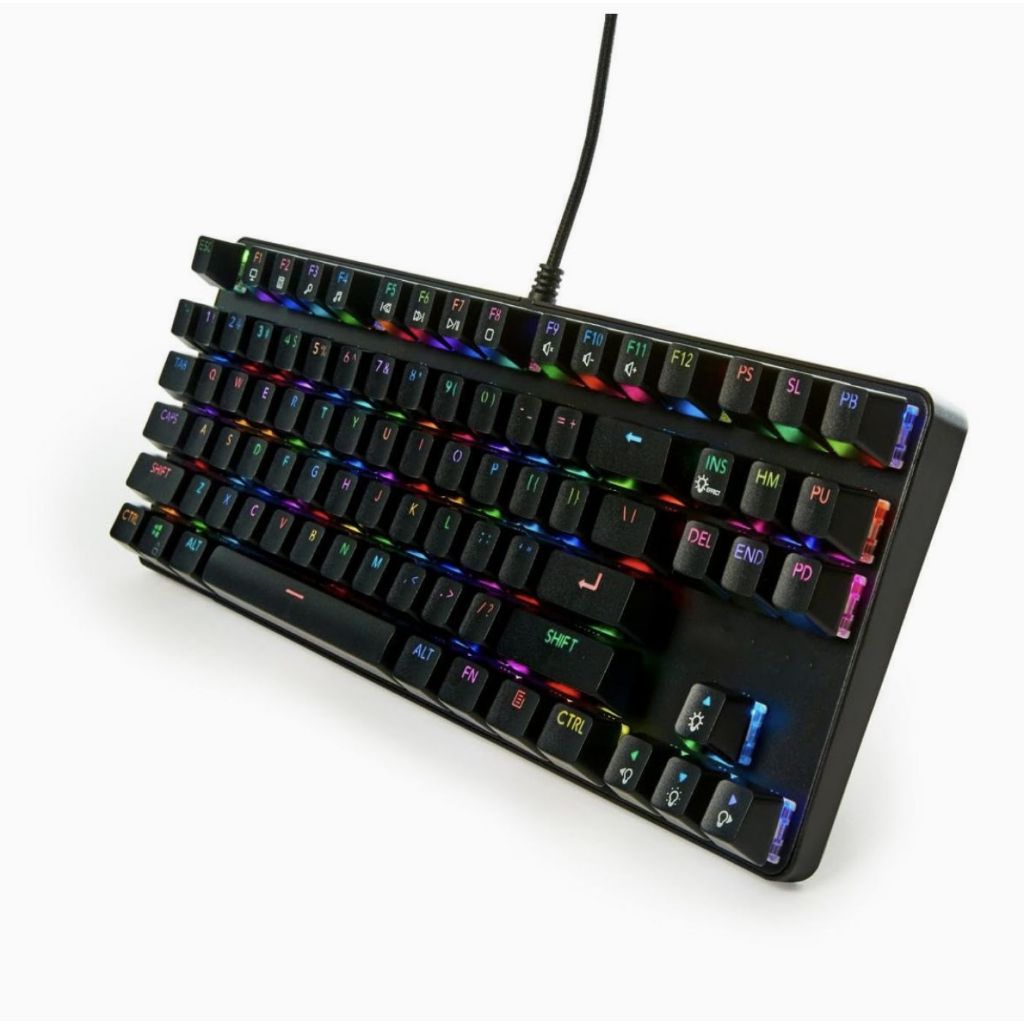 Bàn phím cơ GAMESTOP GS200 - Brown Switches - đèn RGB - không độ trễ ...