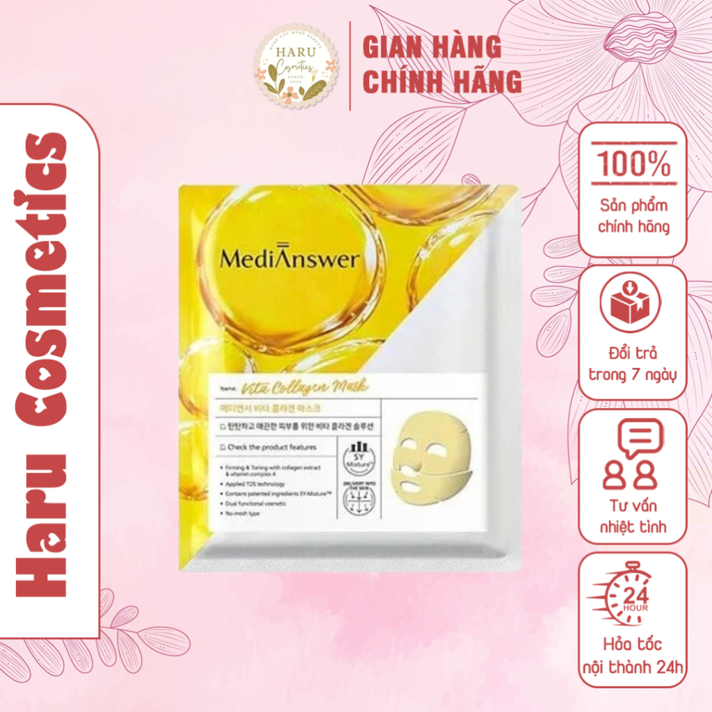 Mặt Nạ Thạch Ngăn Ngừa Lão Hóa Da Medi Answer Vita Collagen Mask 37g ...