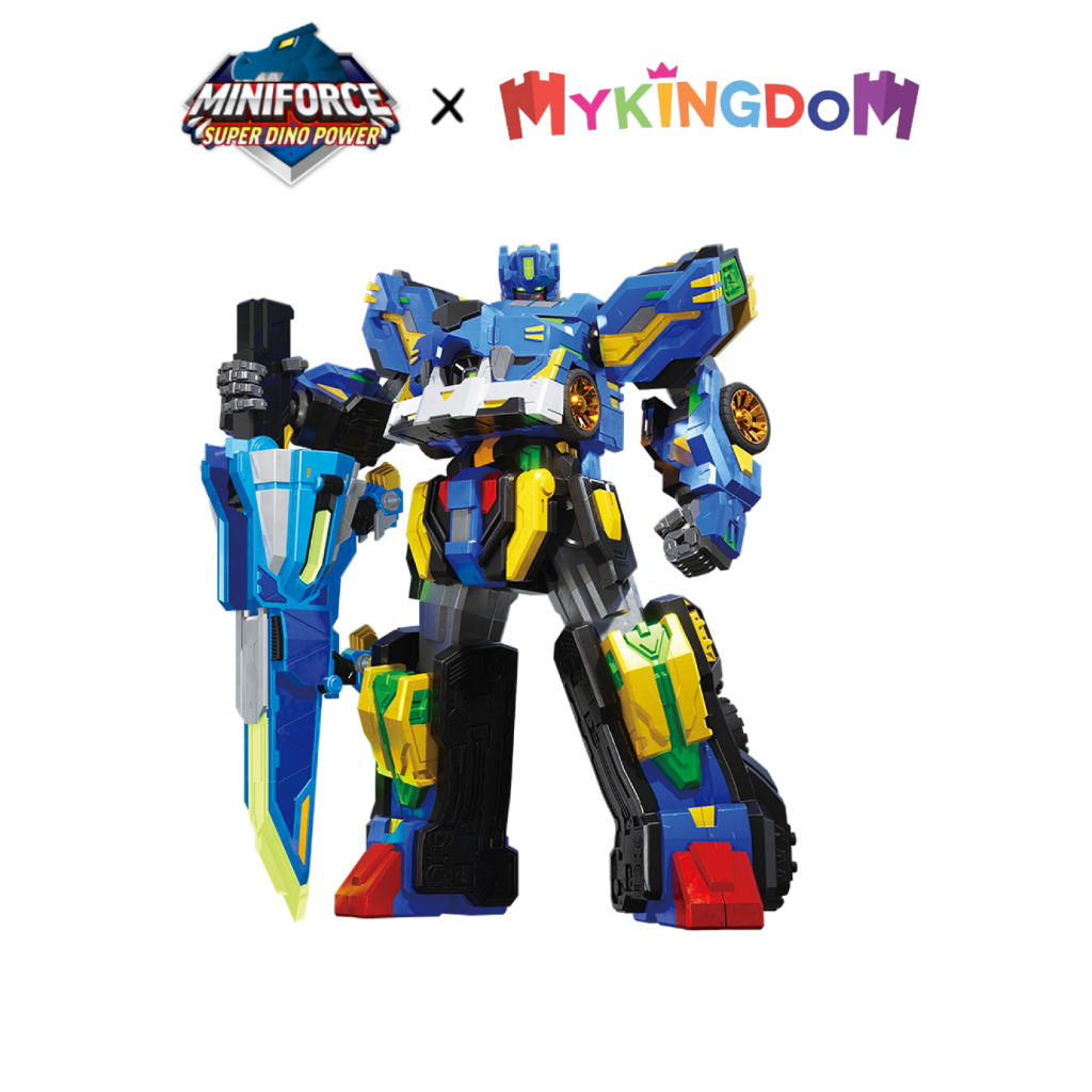 Đồ Chơi Robot MINIFORCE Siêu Hộ Thần Mãnh Sư Kim Ngưu Leo Bull V 503009 ...