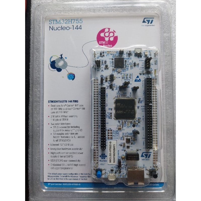 Kit, development board, mạch phát triển vi điều khiển MCU STM, STM32, STM32H755, NUCLEO-H755ZI-Q ...