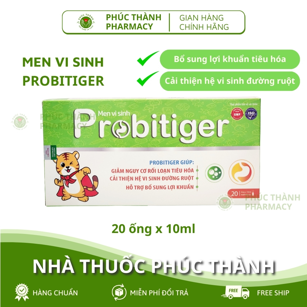 Men vi sinh Probitiger men hổ giảm rối loạn tiêu hóa, tăng miễn dịch ...