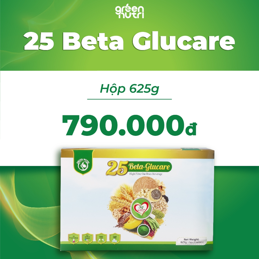 [Nhập khẩu 100%] Sữa Hạt Ngũ Cốc Tiểu Đường 25 Beta Glucare hộp 625g ...