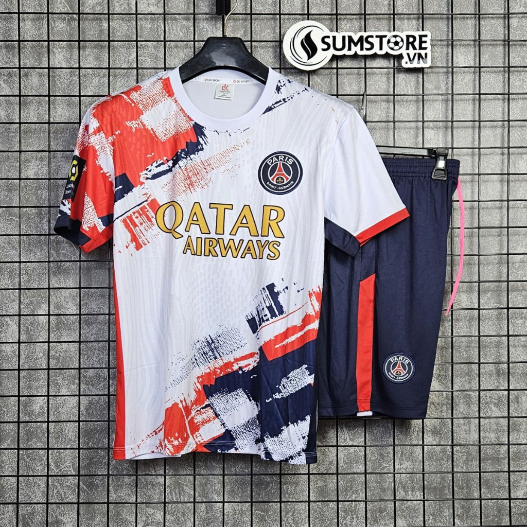 Áo thể thao bóng đá CLB PSG Trắng Mới 2024 2025 | Shopee Việt Nam
