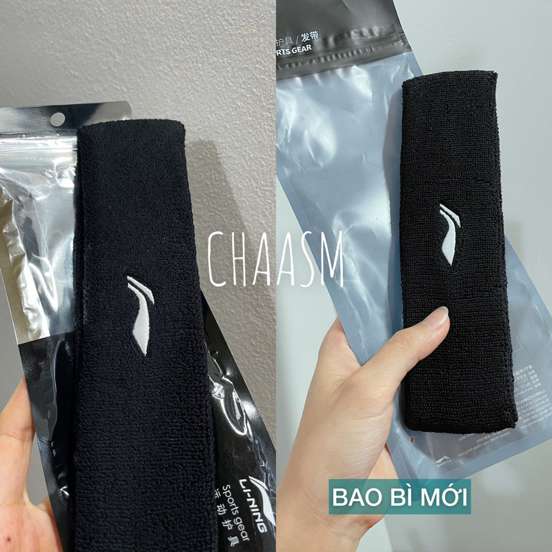 Băng đô thể thao chặn mồ hôi đầu nam nữ Lining-headband LI-NING ...
