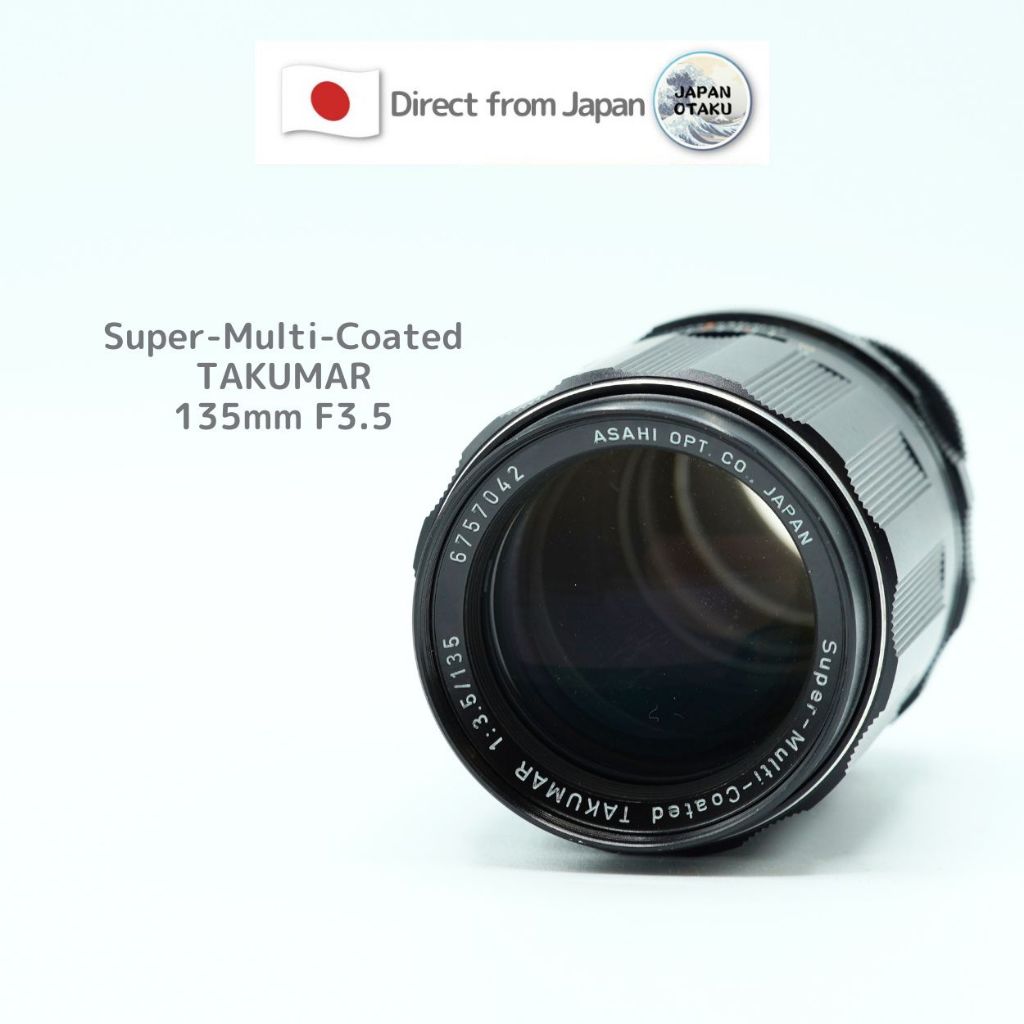 [Used in Japan] " Vintage Lens " Super Multi Coated Takumar 135mm f/3.5 Pentax Released in 1971 ...