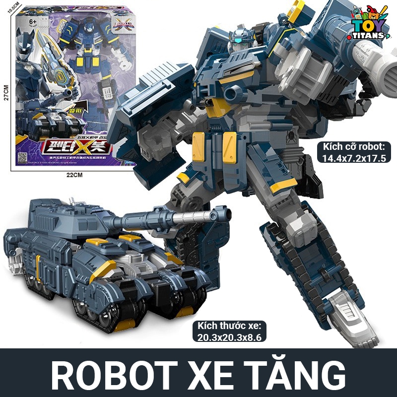 MINIFORCE X Biệt đội siêu nhân nhí - Robot xe tăng | Shopee Việt Nam