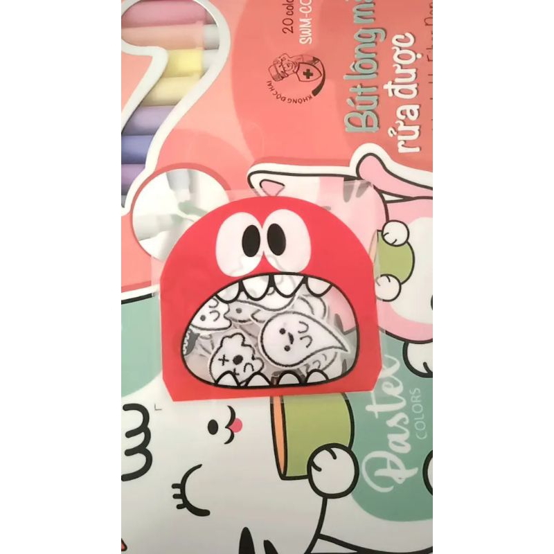 sticker con ma siu dễ thương (đọc kĩ mô tả) | Shopee Việt Nam