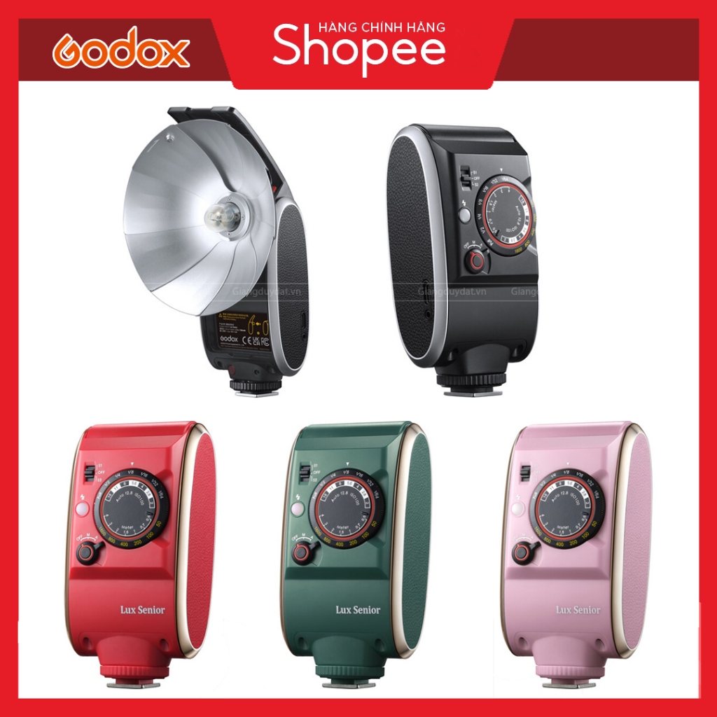 Đèn Flash Godox Lux Senior Retro Dành Cho Các Loại Máy Ảnh - Chính Hãng ...