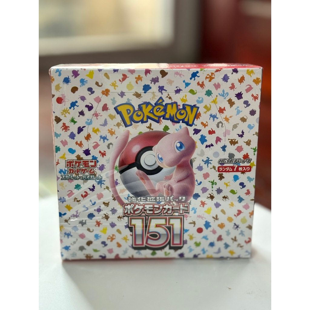 [Chính Hãng] Hộp thẻ bài nguyên Seal Pokemon 151 Expansion Booster Box ...
