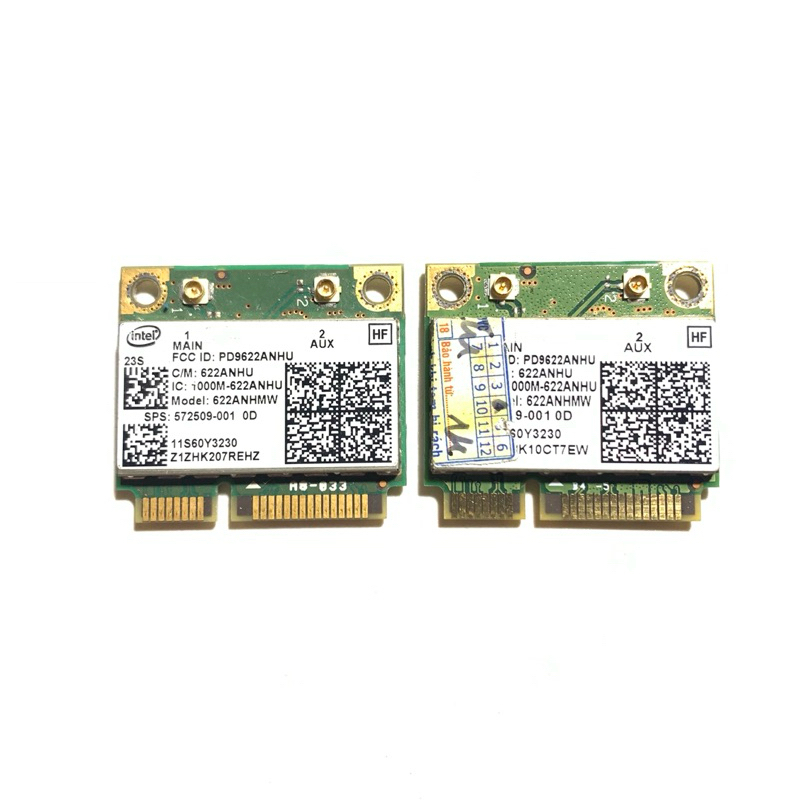 Card Wifi Không Dây Intel® Centrino® Advanced-N 6200, Băng tần kép, 2 ...