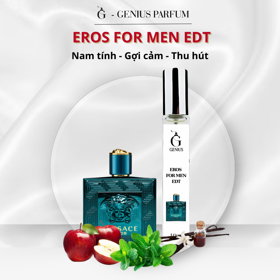 Nước Hoa Nam Eros For Men EDT chai chiết 10ml 20ml - Hương thơm nam tính, gợi cảm, thu hút ...
