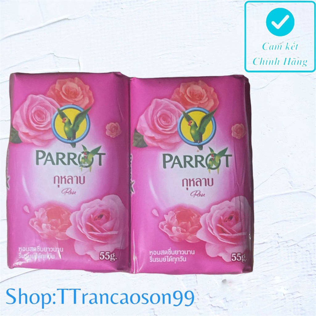 Combo 6 Bánh Siêu rẻ xà phòng xà bông vẹt parrot botanicals thái lan ...