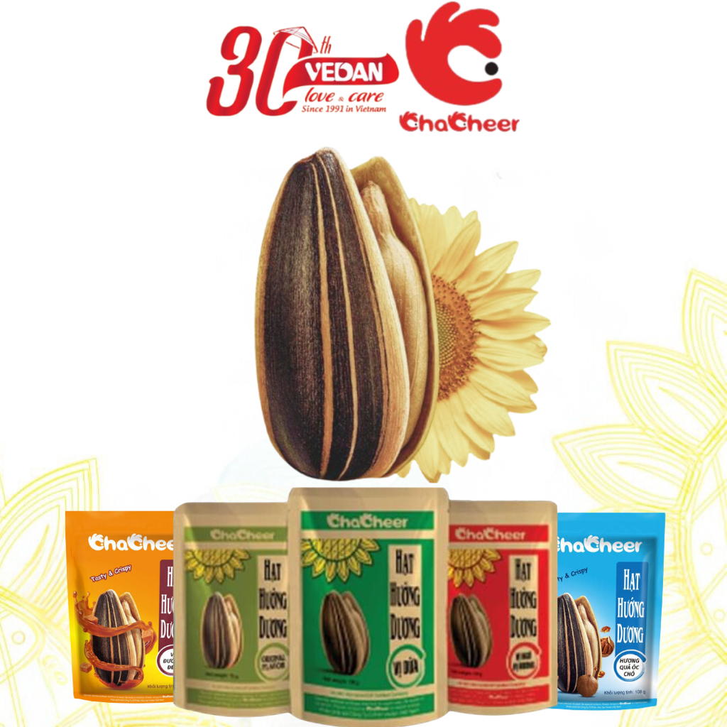 Combo 30 Gói Hạt Hướng Dương CHACHEER Nhập Khẩu 130g | Shopee Việt Nam