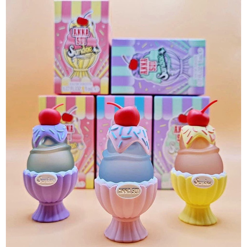 Nước hoa mini Anna Sui Sundae kem xinh xỉu 5ml đủ 3 mẫu | Shopee Việt Nam