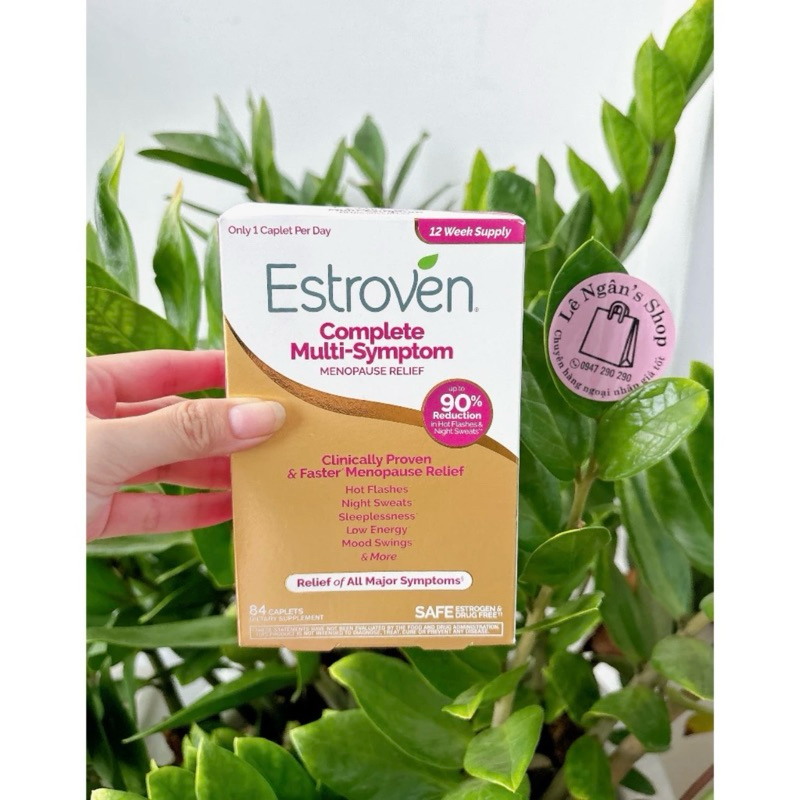 [HÀNG MỸ] Viên uống cân bằng Estroven Complete Multi-Symptom hộp 84 ...