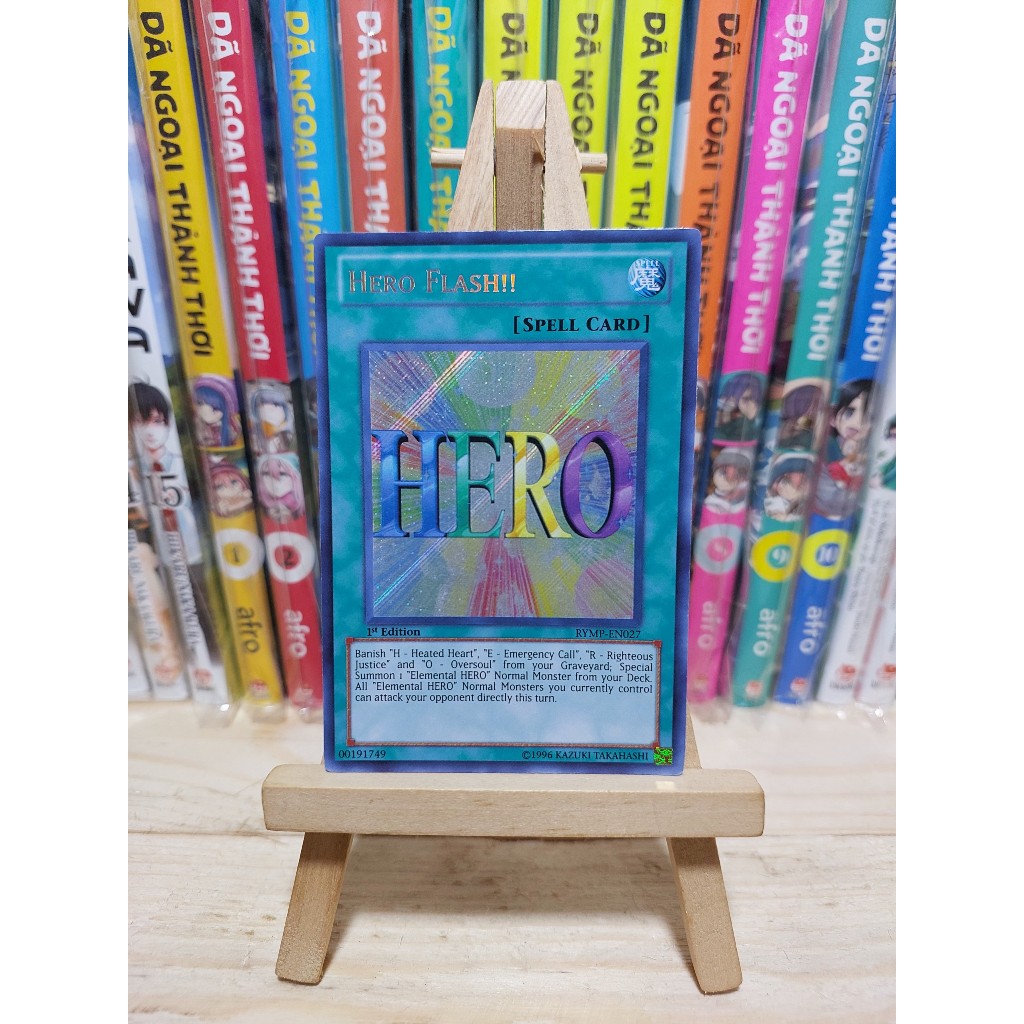 [ Đỗ Lạc Shop ] Thẻ Bài Mint90 Yugioh Spell HERO Flash!! | Shopee Việt Nam