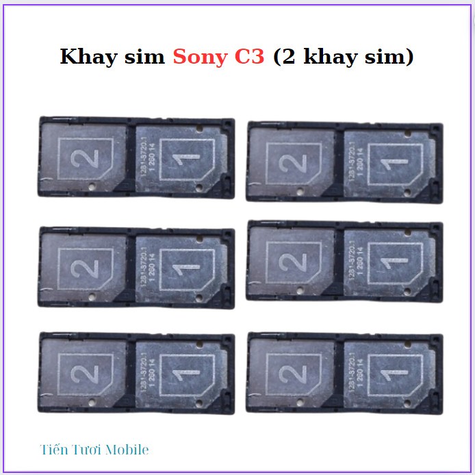 Khay sim sony c3 (loại 2 khay sim) | Shopee Việt Nam