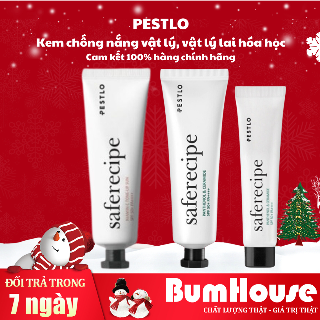 Kem chống nắng PESTLO Saferecipe SPF50 PA++++ 50ml | Shopee Việt Nam