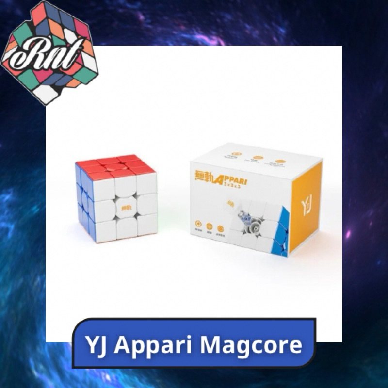 Rubik 3x3 YJ Appari Nam châm Magcore và Bearing giảm ma sát | Shopee ...