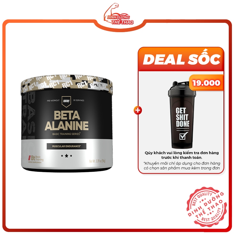 Sale Date 12/2024REDCON1 BASIC TRAINING BETA ALANINE 30SER - Tăng Sức Mạnh Hồi Phục Chống Mỏi Cơ ...