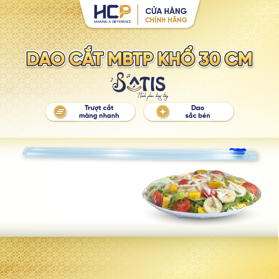 Dao Cắt Màng Bọc Thực Phẩm Khổ 30cm Tiện Dụng Dễ Dàng Lắp Ráp Vào Hộp ...