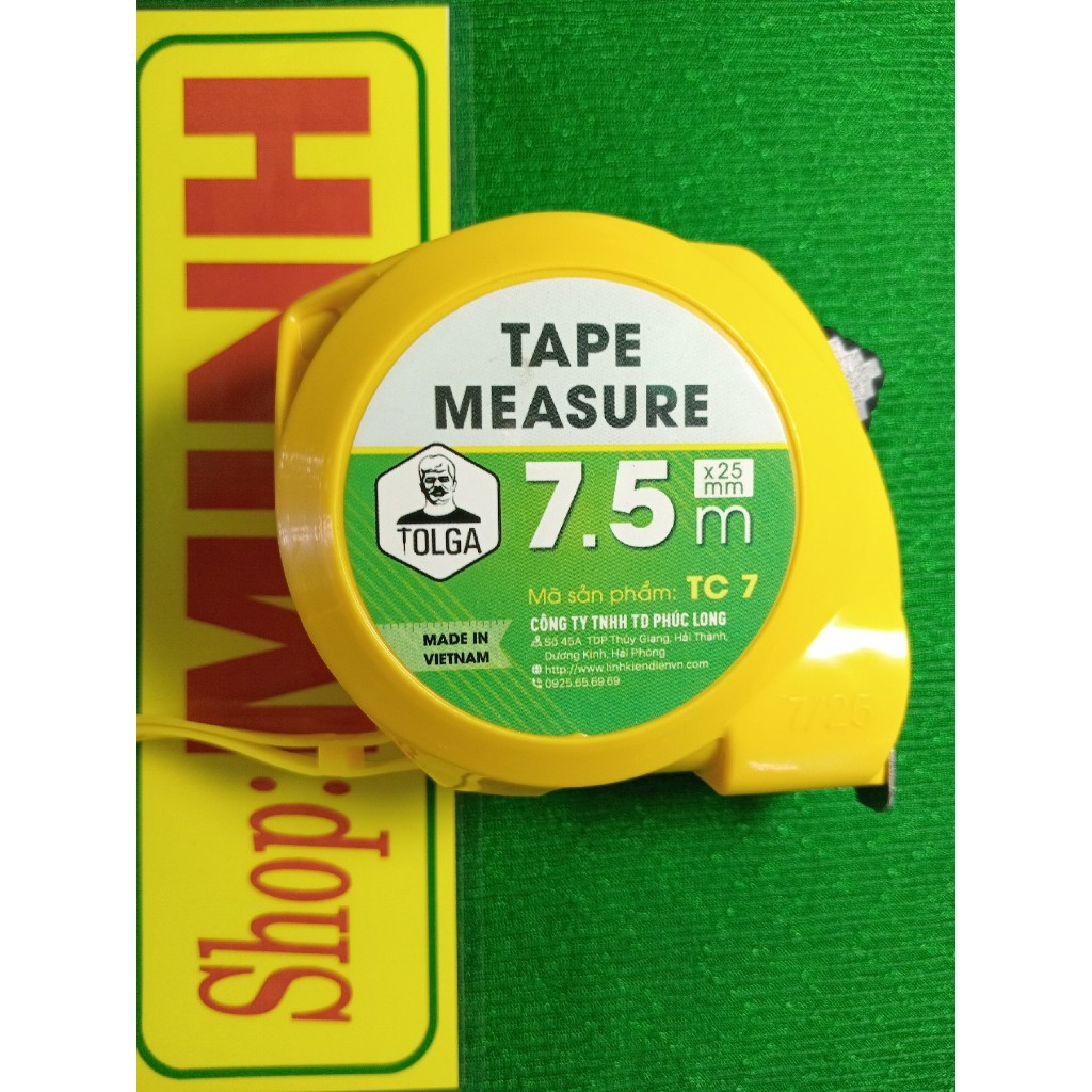 Thước cuộn Tolga 7.5m - thước cuộn 7.5m - thước rút thước kéo thước dây ...