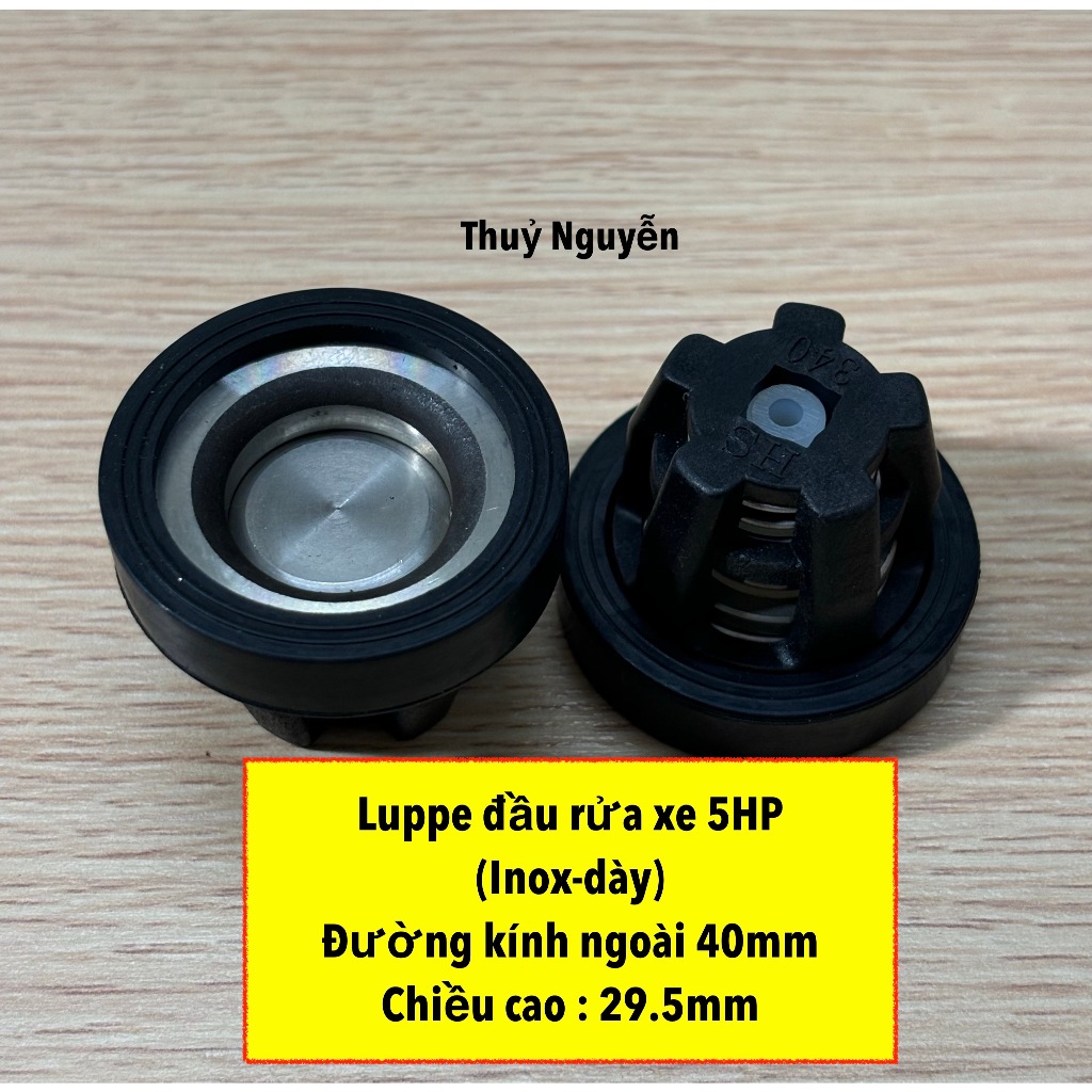Luppe (lúp bê) van một chiều đầu rửa xe 1/2hp, 1hp, 1.5hp, 2hp, 3hp/5hp ...