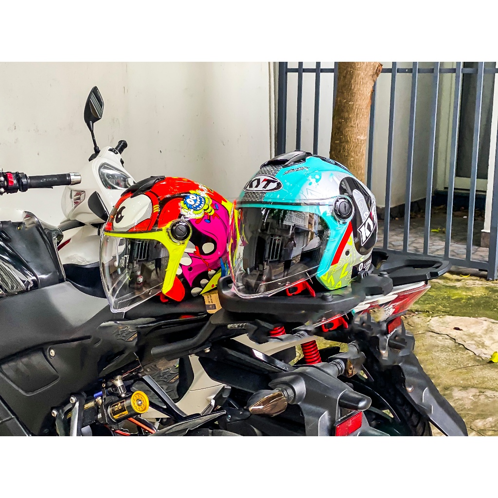 MŨ BẢO HIỂM 3/4 ROYAL M268, M668 2 KÍNH TEM MỚI NHẤT LOGO KYT CHÍNH ...