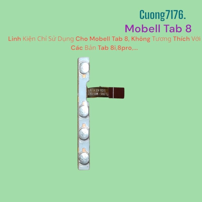 Mạch Nguồn Volume Mobell Tab 8 Tháo Máy Hoạt Động Tốt | Shopee Việt Nam