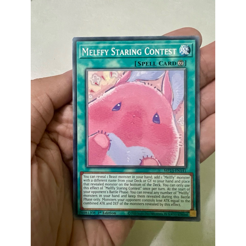 [Thẻ Yugioh] Melffy Staring Contest - Common (MP23-EN141) | Shopee Việt Nam
