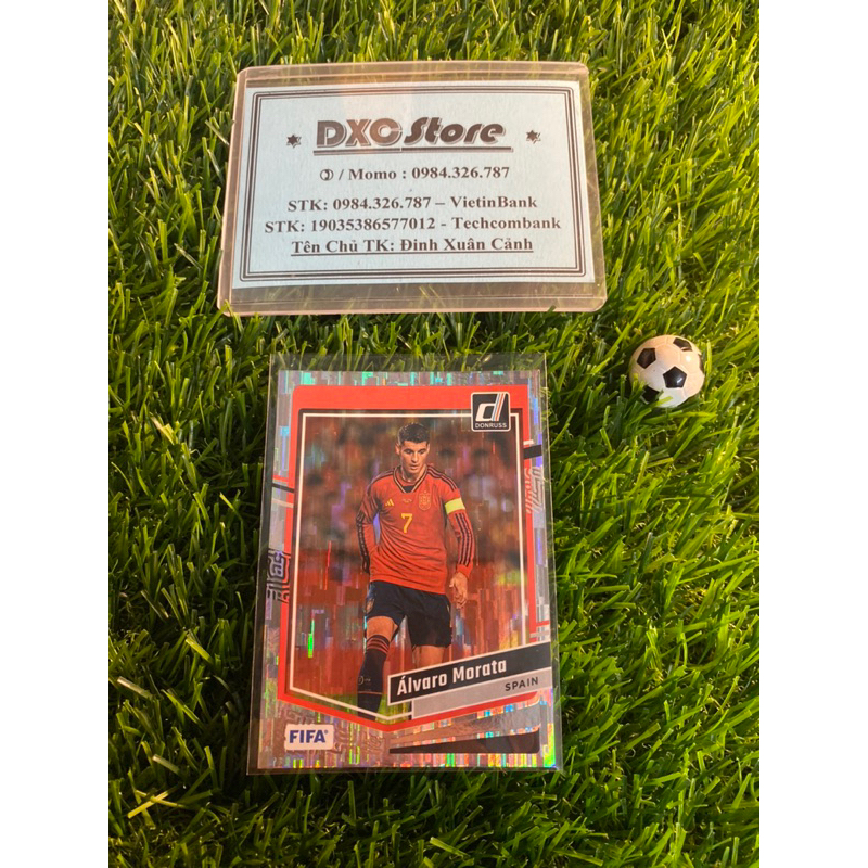 THẺ LẺ - CUBIC - PANINI DONRUSS SOCCER 2024 - ALVARO MORATA (SPAIN ...