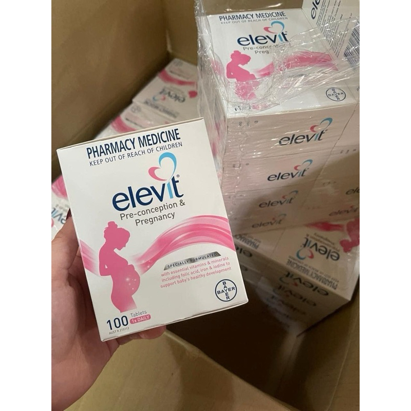 (Combo) Elevit 100 viên Vitamin tổng hợp cho mẹ bầu của úc | Shopee ...