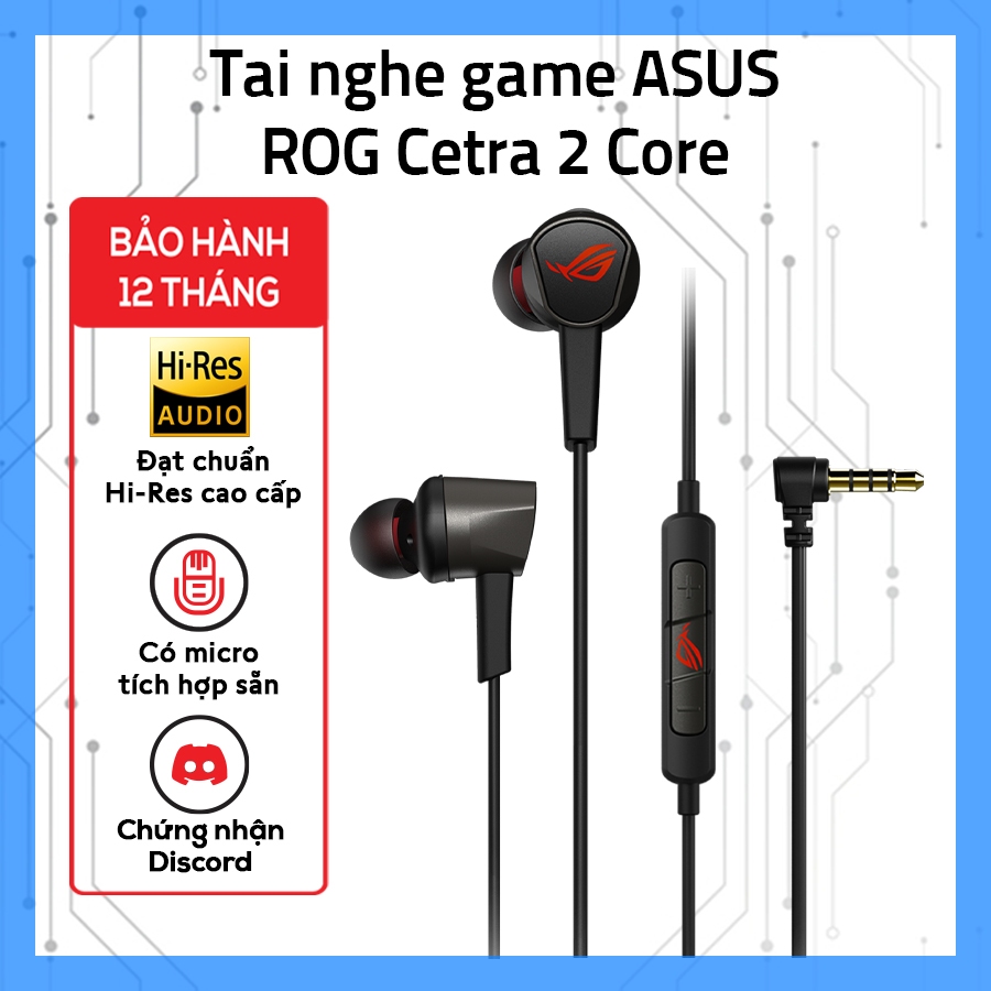 Tai nghe game Asus ROG Cetra 2 Core | Shopee Việt Nam