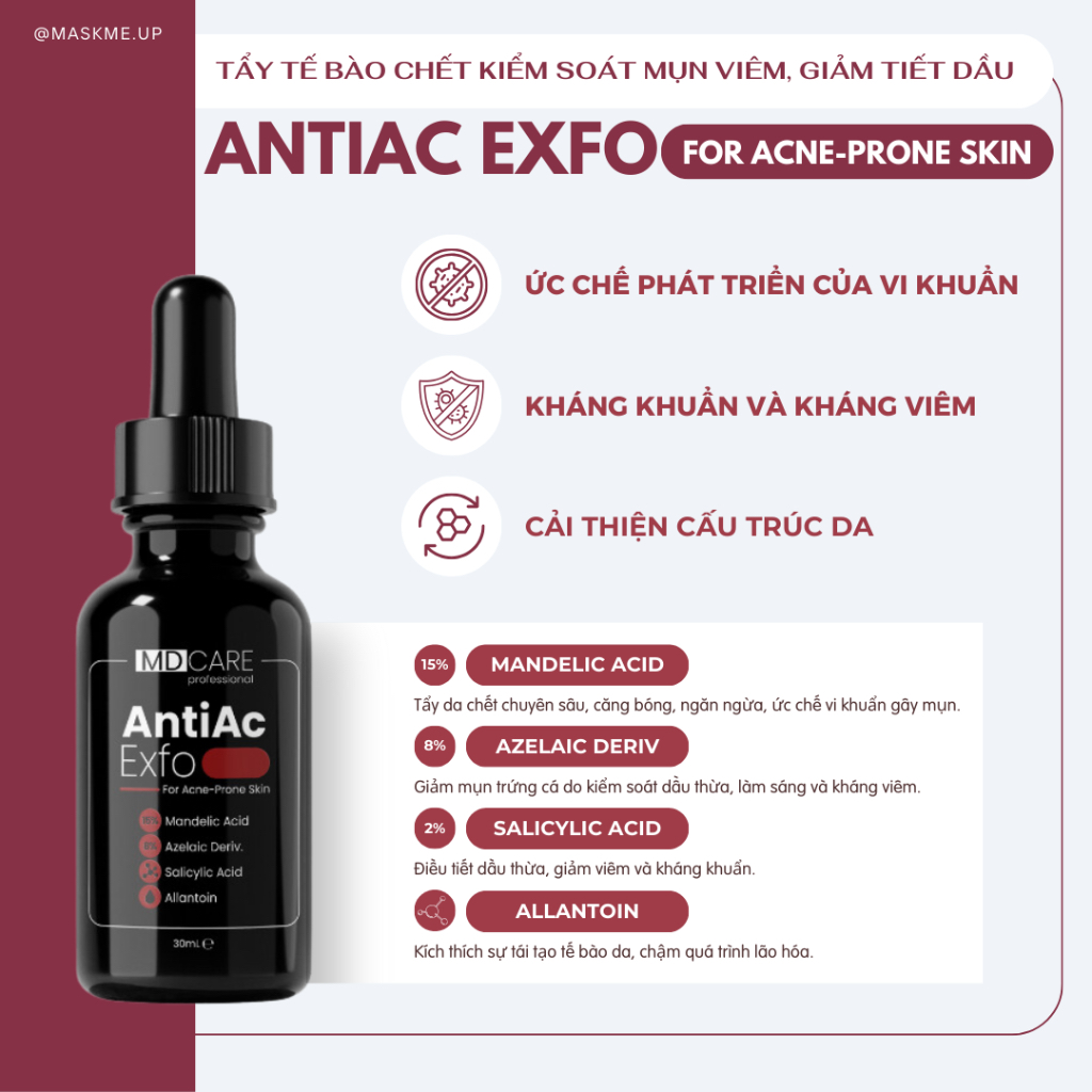 Serum Treatment Tẩy Tế Bào Chết Kiểm Soát Mụn, Giảm Viêm Và Giảm Tiết ...