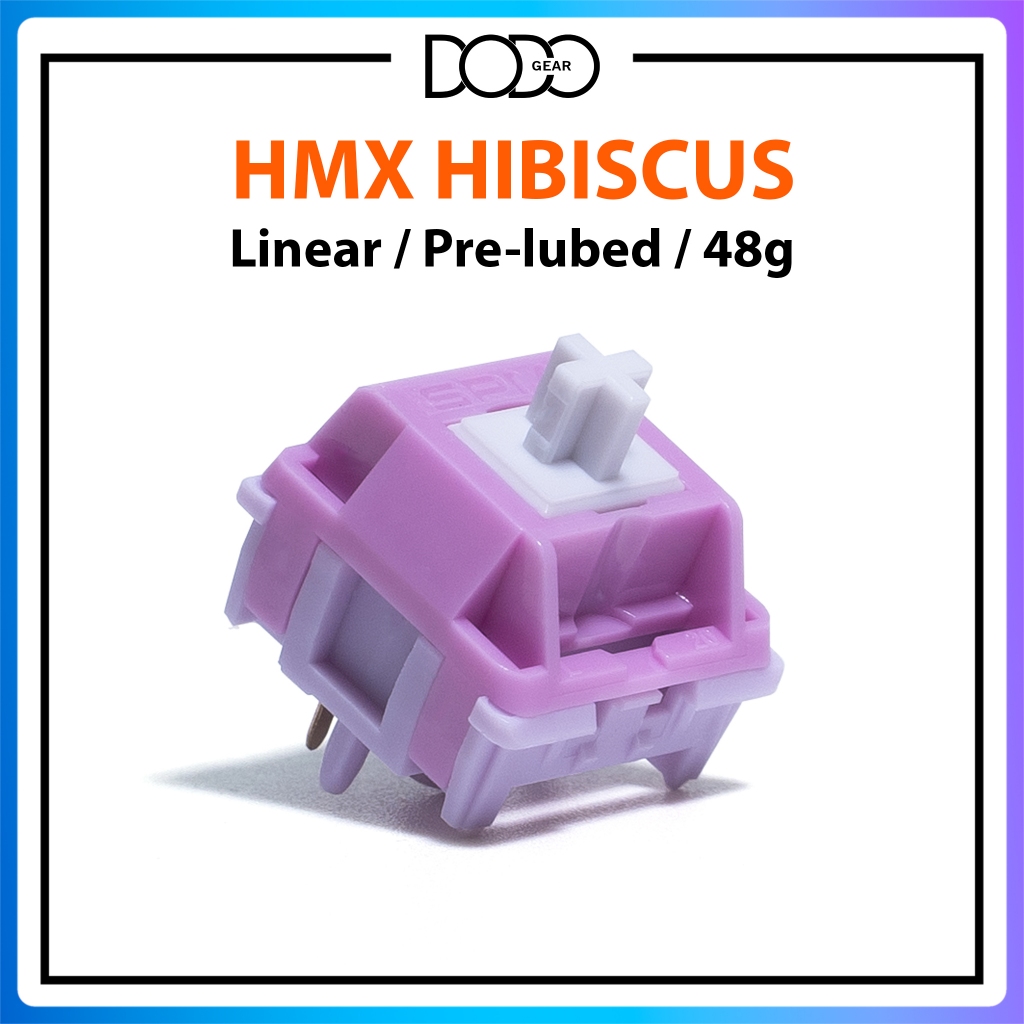 Switch HMX Hibiscus 5 PIN Linear 48g công tắc bàn phím Switch HMX ...