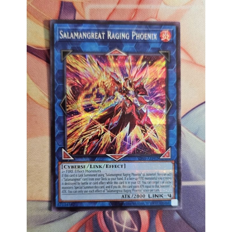 Thẻ bài Yugioh : Salamangreat Raging Phoenix (AE) | Shopee Việt Nam