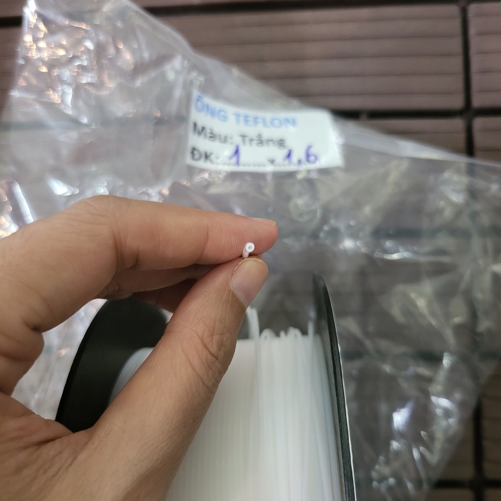 Ống dẫn nhựa Teflon ống PTFE đường kính 1mm 2mm 3mm 4mm 5mm 6mm (Giá 1 ...