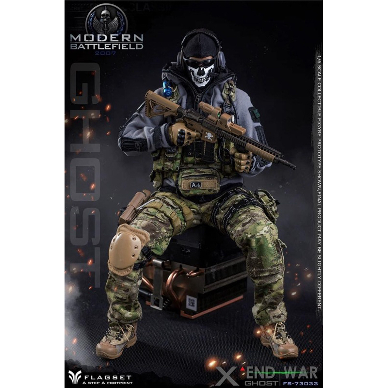 🌟MÔ HÌNH FLAGSET - MÔ HÌNH LÍNH BIỆT ĐỘI GHOST - 1/6 ACTION FIGURE ...