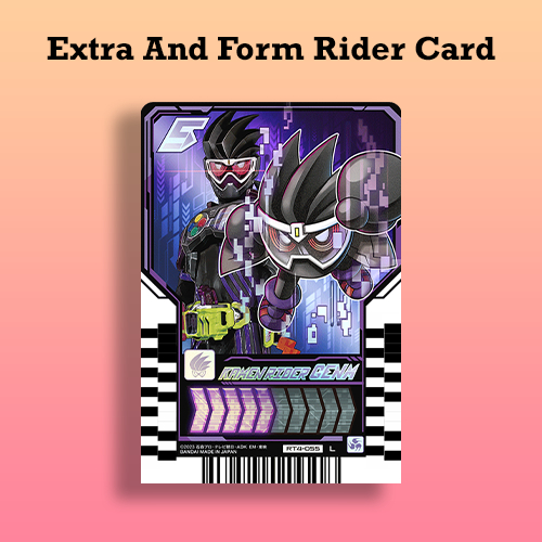 [Có Sẳn]THẺ NHỰA IN Ride Chemy Cards đọc được ( Dark rider extra rider) của series phim Siêu ...