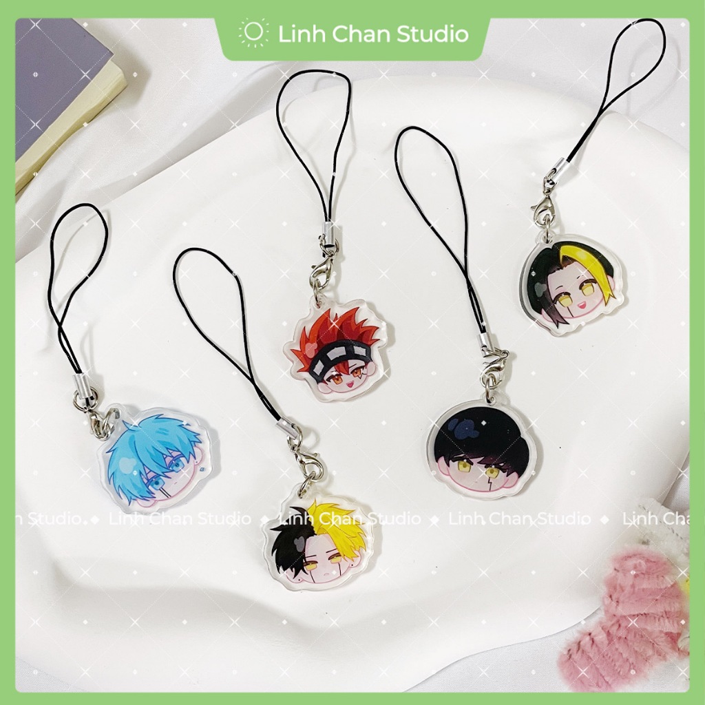 Móc khóa phone charm Mashle Magic and Muscles | Linhchanstudio x Artist ...