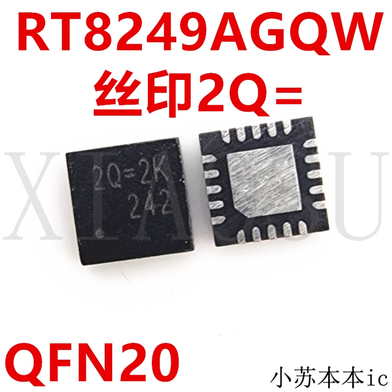 RT8249AGQW RT8249A 8249 2Q 2Q= ic nguồn nguồn trên bo mạch - Mới nguyên ...
