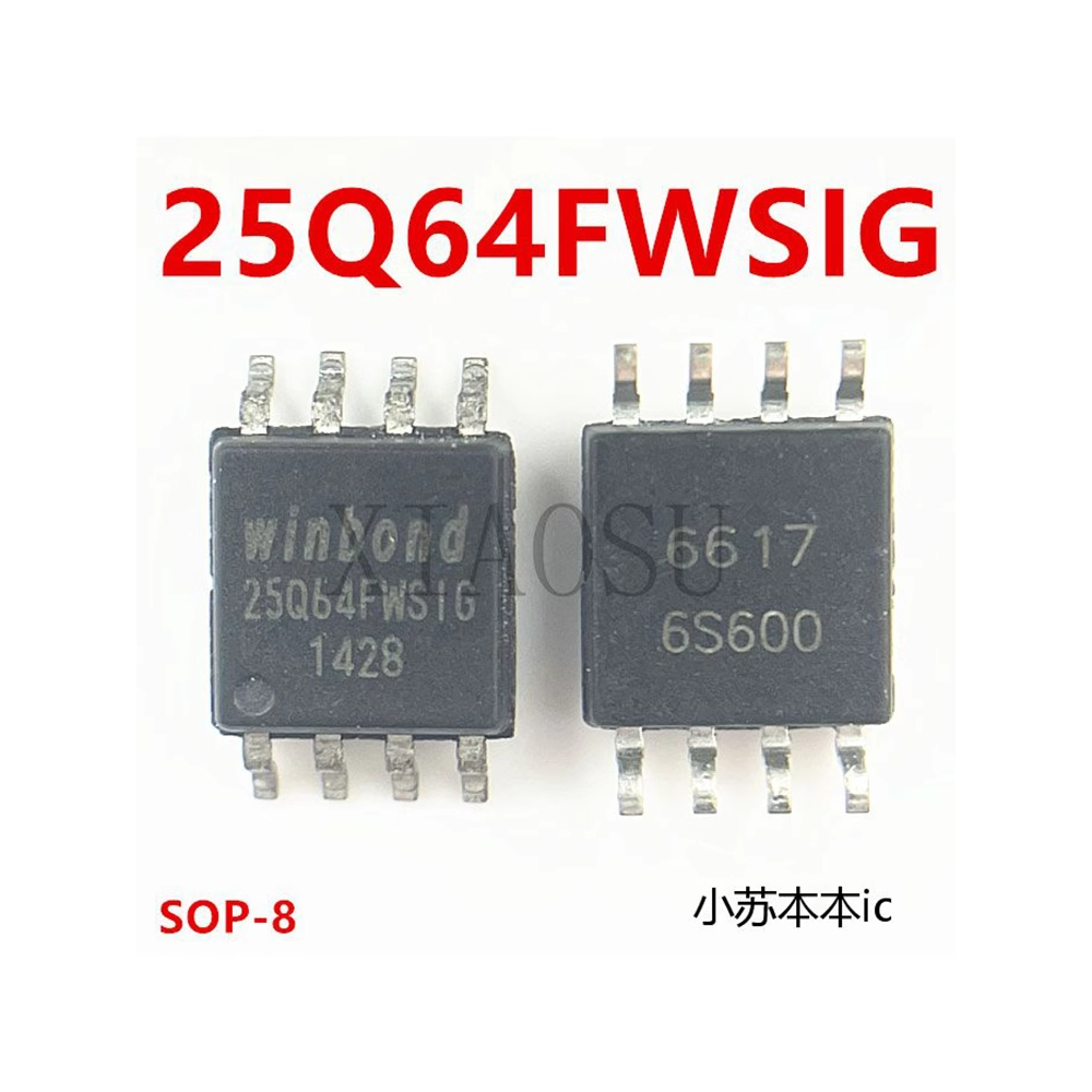 [B2][BIOS] W25Q64FWSIG W25Q64JWSSIQ 25Q64 bios 8mb điện áp 1v8 - SOP8 ...
