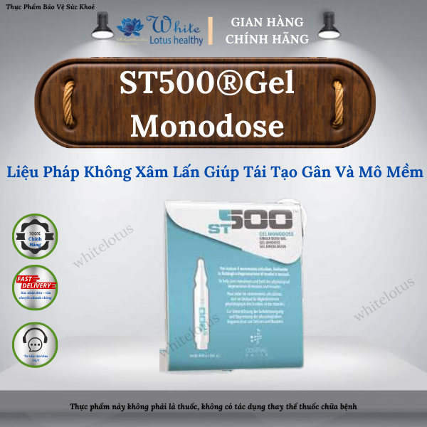 ST500® Gel Monodose - Hỗ trợ giảm thoái hóa sinh lý của gân và cơ, mô ...