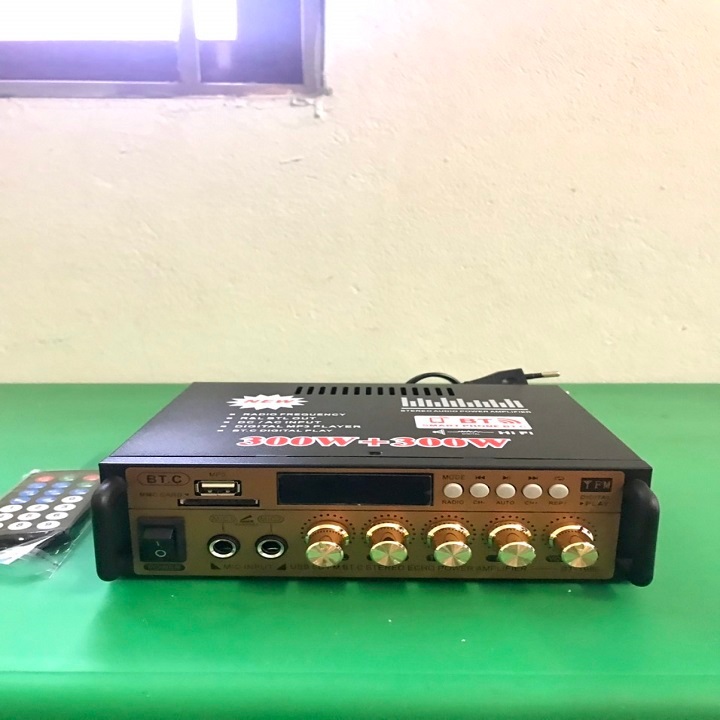 AMPLY BT-198E - AMPLI MINI 12V/220V BLUETOOTH HÀNG CHÍNH HÃNG | Shopee ...