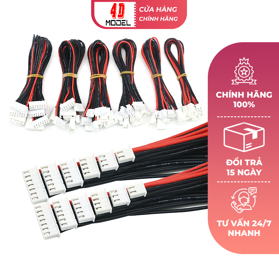Jack Balance Pin 2S 3S 4S 5S 6S 8S Vỏ Silicon Dài 10cm Dùng Chế Tạo Máy ...