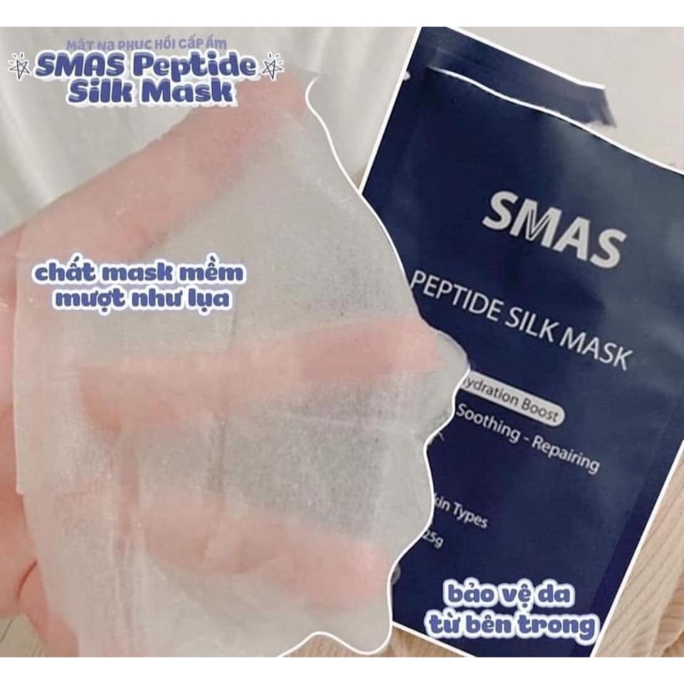 SMAS Mặt Nạ SMAS Peptide Silk Mask | Shopee Việt Nam