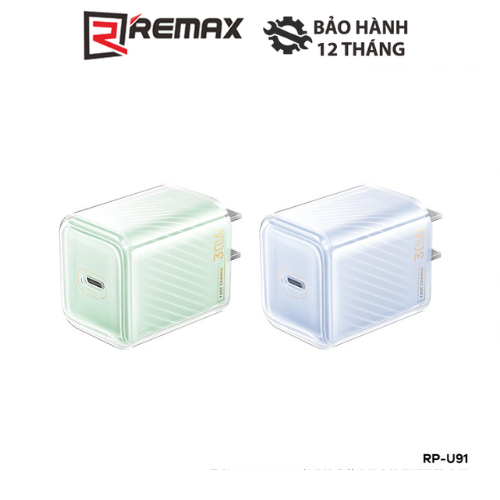 Cốc Sạc Nhanh Remax RP-U91 Chuẩn CN Thiết Kế Nhỏ Gọn 1 Cổng Type C QC3 ...