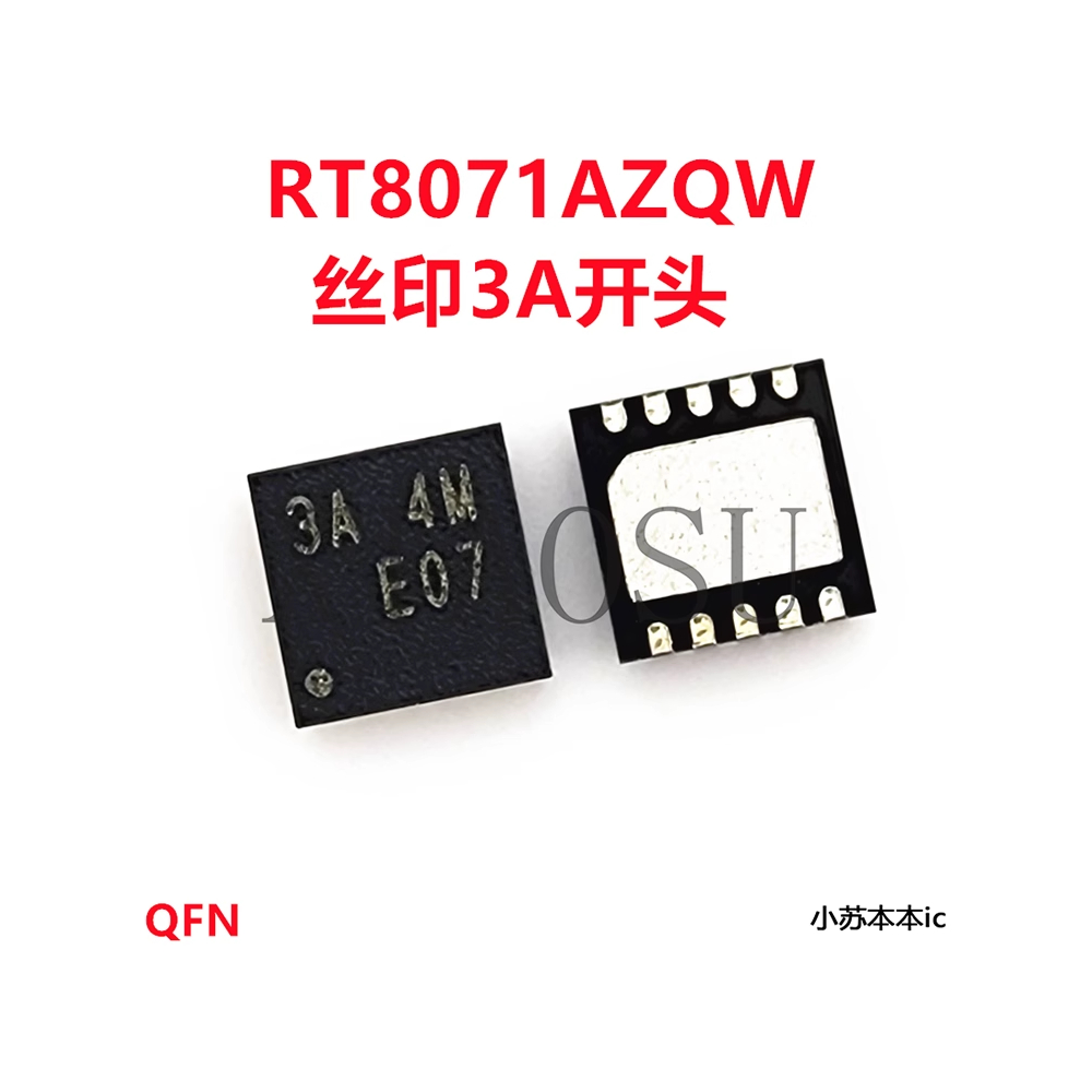 RT8071A RT8071AZQW 8071 3A 3A= ic nguồn trên bo mạch - Mới nguyên bản ...