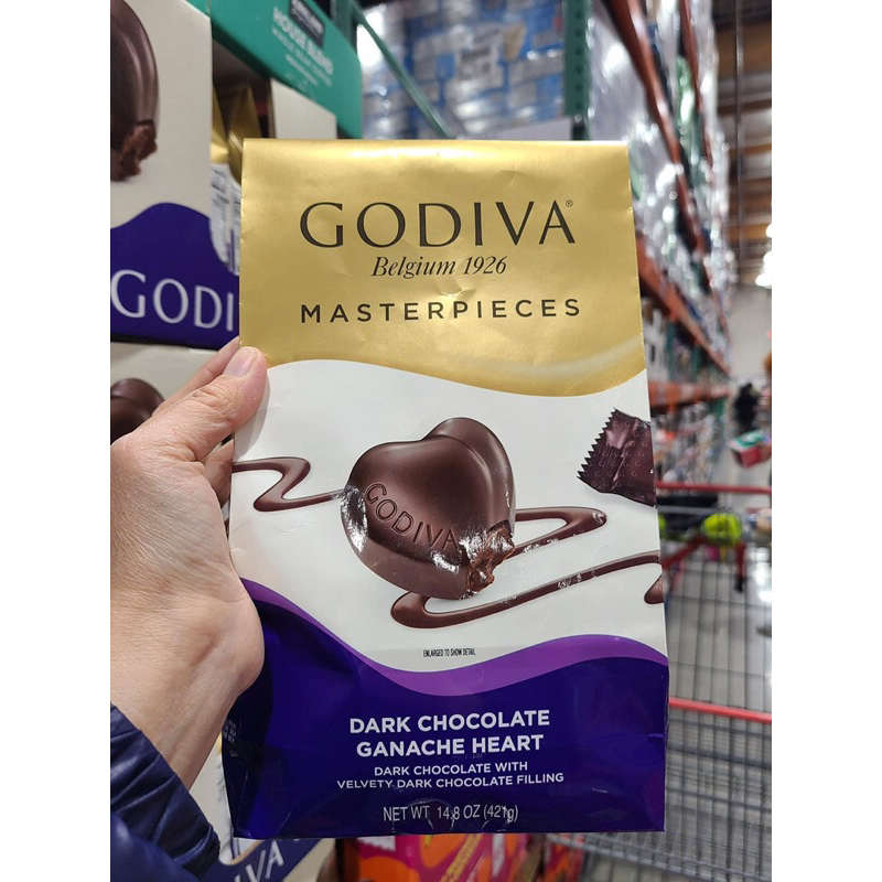 🍫🖤 SOCOLA ĐEN ĐẮNG HÌNH TRÁI TIM CỦA BỈ GODIVA MASTERPIECES DARK ...